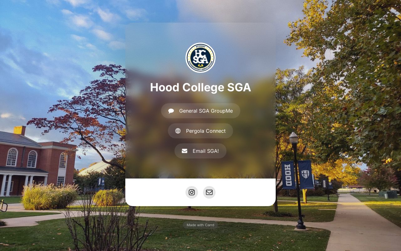 Hood College SGA